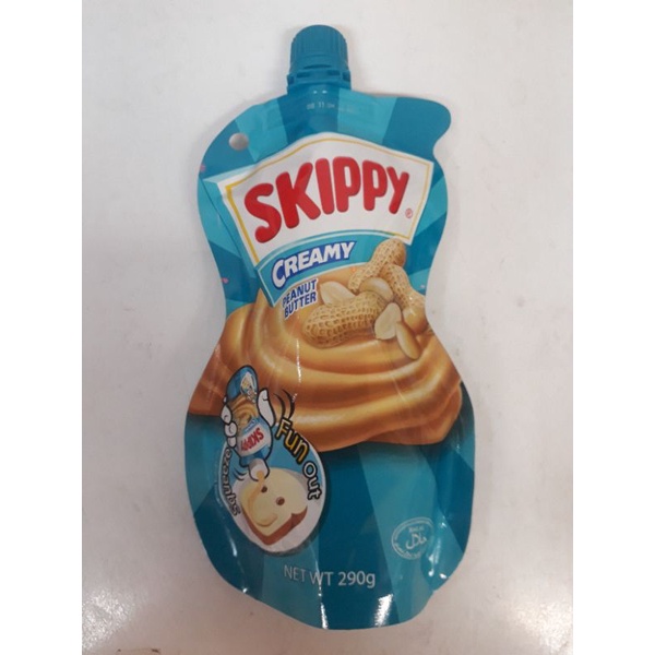 Skippy Creamy Peanut Butter Squeeze Pouch 290g | Shopee Malaysia