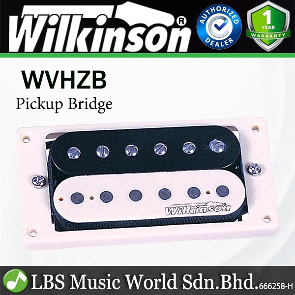 Wilkinson WVHZB Zebra Double Coil Bridge Pickup for Electric Guitar ...