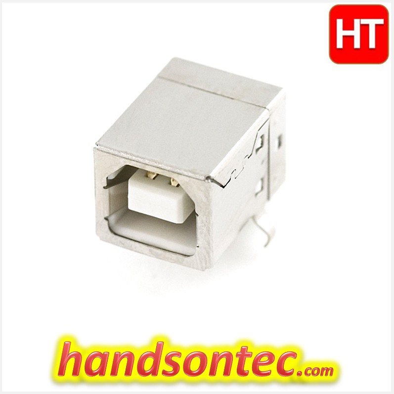 [2-pcs] USB Type B Connector – Right Angle Socket~2pcs/pack | Shopee ...