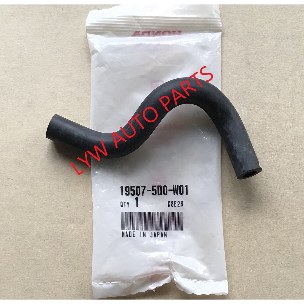 Honda Genuine Water Throttle Body By Pass Hose (out) Honda Accord T2A 2.0 19507-5D0-W01 (By ...