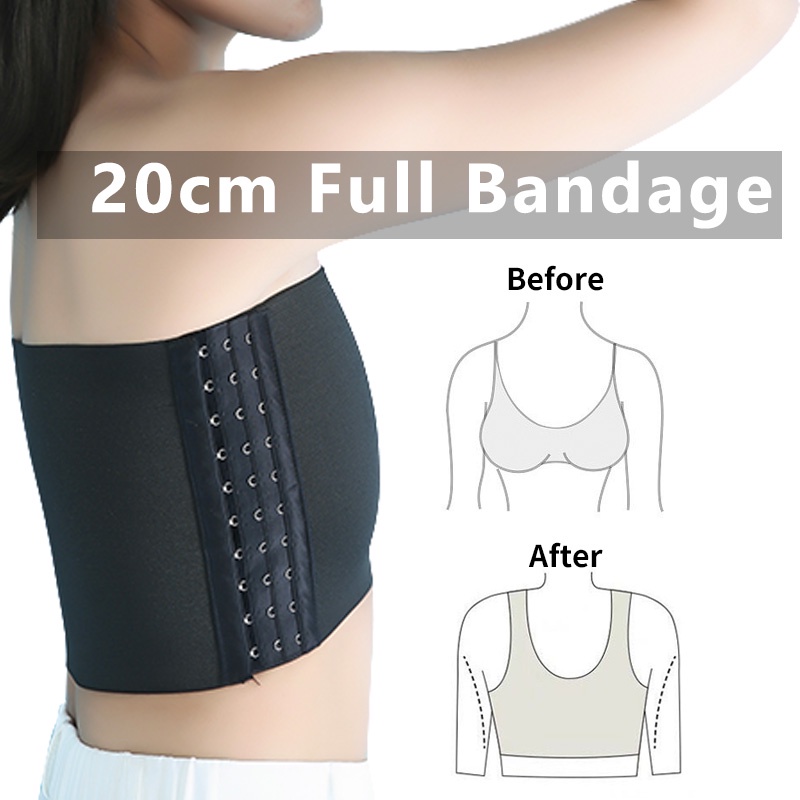 28 53 Inches Bust Size 20cm 8 Inch Full Bandage Tube Chest Binder Baju