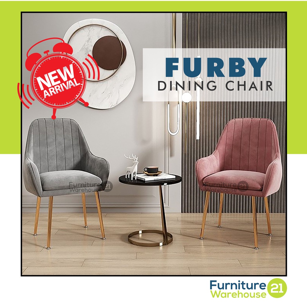 Furby Dining Chair / Cushion Chair / Arm Chair / Relax Chair | Shopee ...
