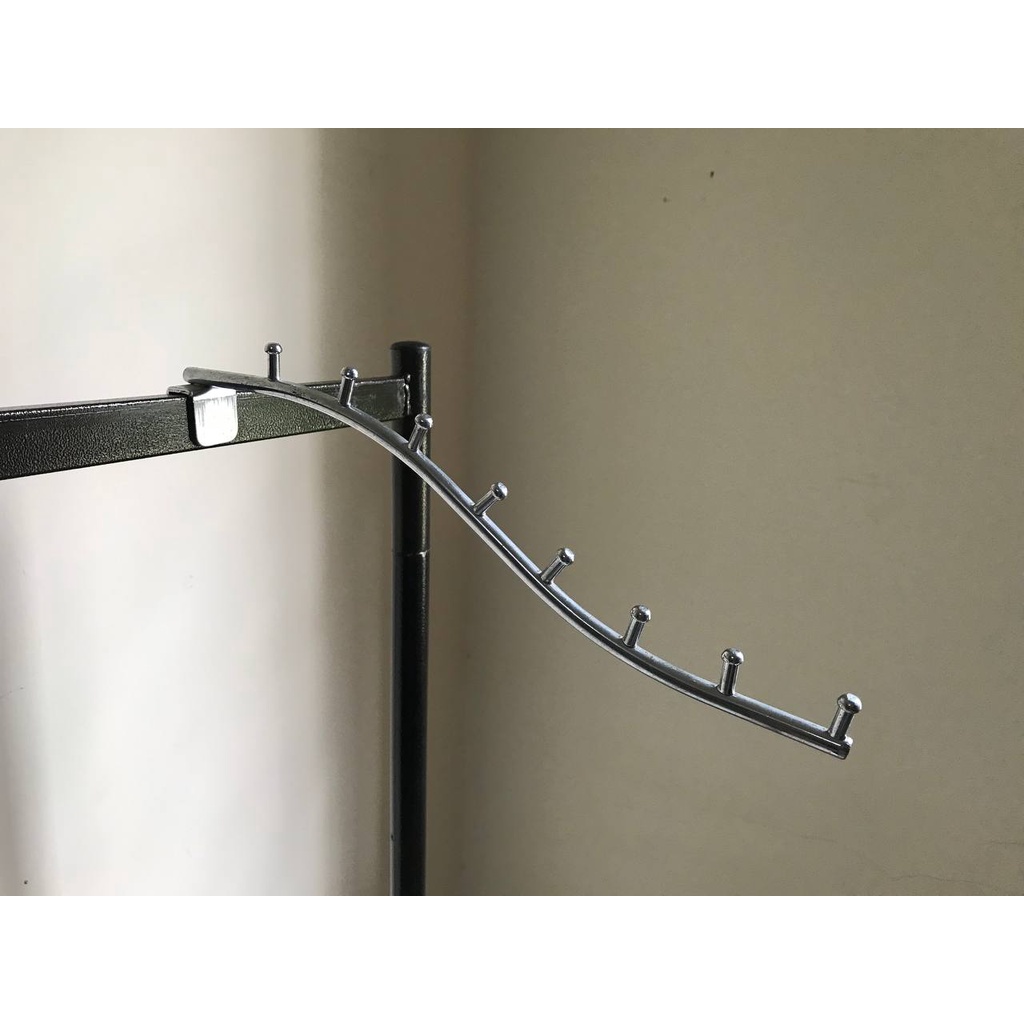 Heavy Duty Square Bar Hook / Cloth Hanger / Penyangkut Besi Pakaian ...