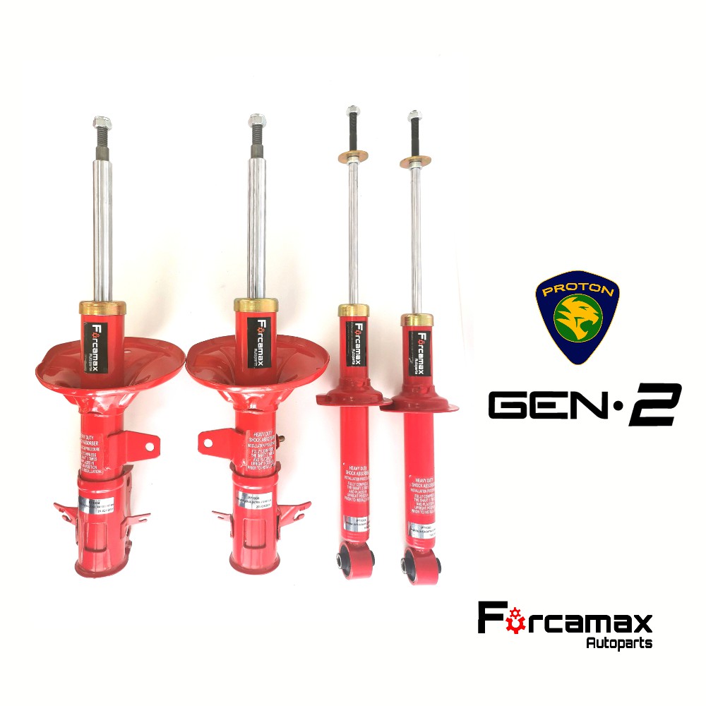 Proton GEN2 (Forcamax) Heavy Duty Shock Absorber - Suspension | Shopee ...