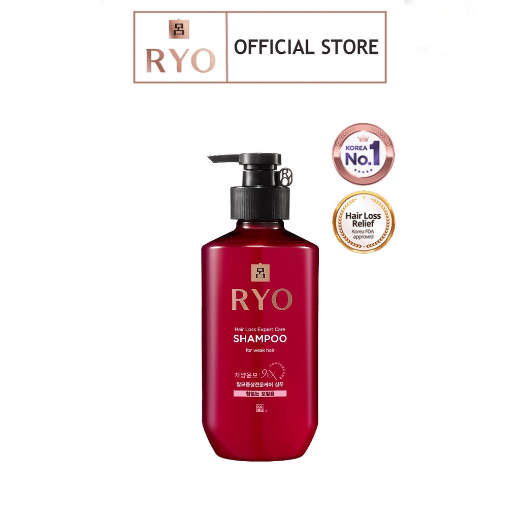 Ryo Shampoo Hair Loss Expert Care for Weak Hair (400ml) | Shopee Malaysia