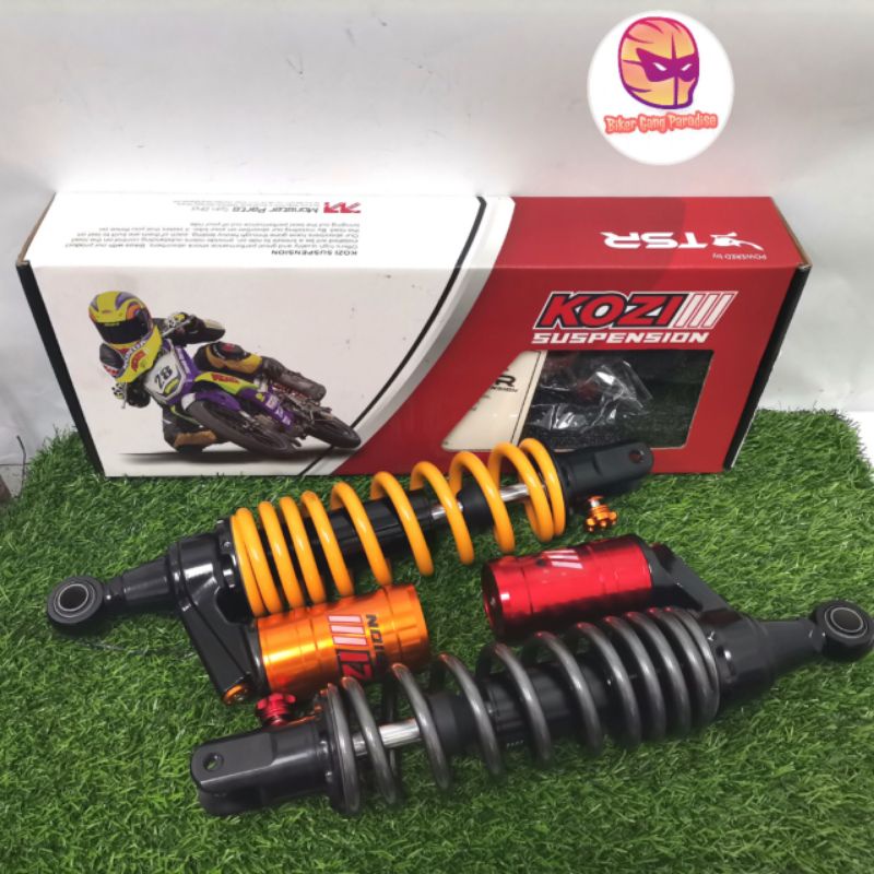 KOZI MONOSHOCK 330MM VARIO150 - BLACK/GOLD/YELLOW BLACK/GREY/RED ...