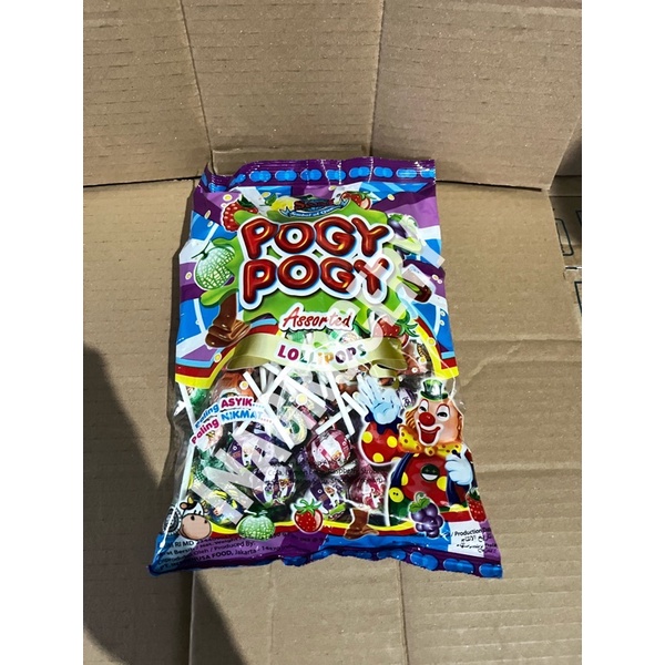 S&M POGY POGY ASSORTED LOLLIPOP BAG CONTENTS 50pcs | Shopee Malaysia