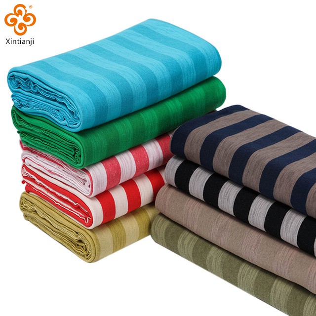 READY STOCK 3x3 Bamboo strip Kain fabric Diy Cloth stripe jersey fabric ...