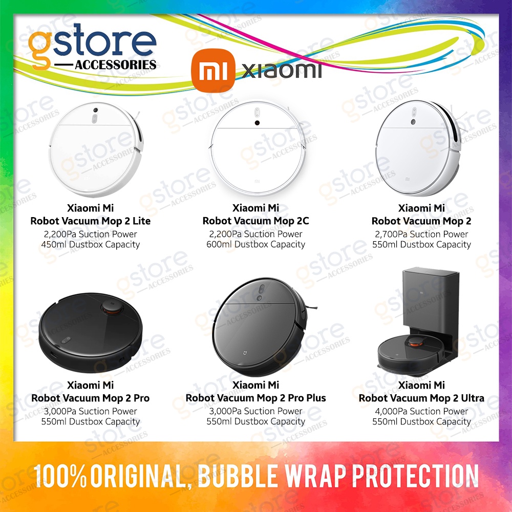 [Best] Xiaomi Mi Robot Vacuum Mop 2, 2 Lite, 2C, 2 Pro, 2 Pro Plus, 2 ...