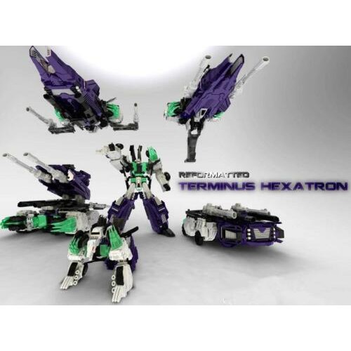 MMC R01 Terminus Hexatron AKA Sixshot MISB Transformers | Shopee Malaysia