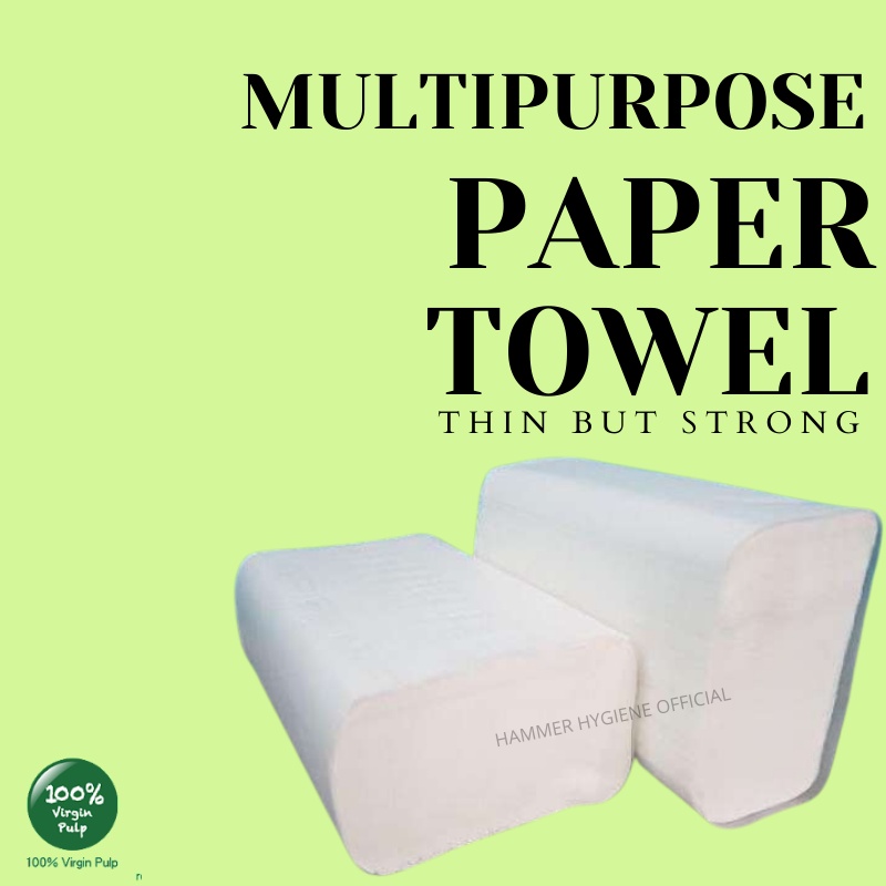 🌟1PKT🌟 Interfold Tissue Paper Towel/M-Fold 19x23 / 200's CLEARANCE ...