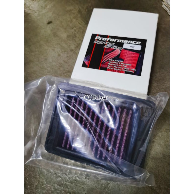 Proformance Air Filter Yamaha R25 | Shopee Malaysia