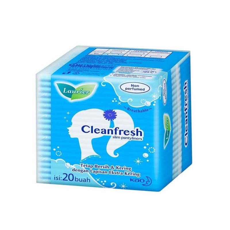 Laurier Cleanfresh Panty liner(20pcs) | Shopee Malaysia