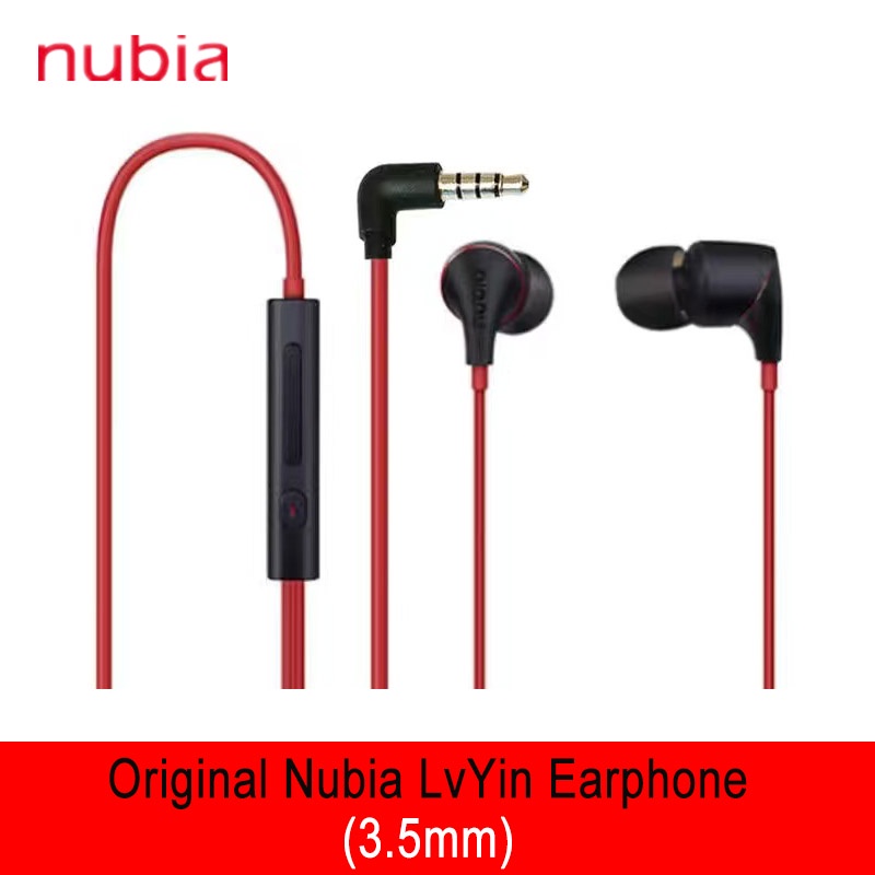 Original Nubia Redmagic Active Noise Cancelling Earphone Red Magic 5G ...