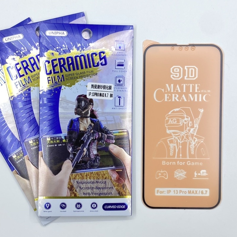 (MATTE) CERAMICS SUPER FILM SCREEN PROTECTOR FOR IP6 6PLUS 7 7PLUS 8 ...