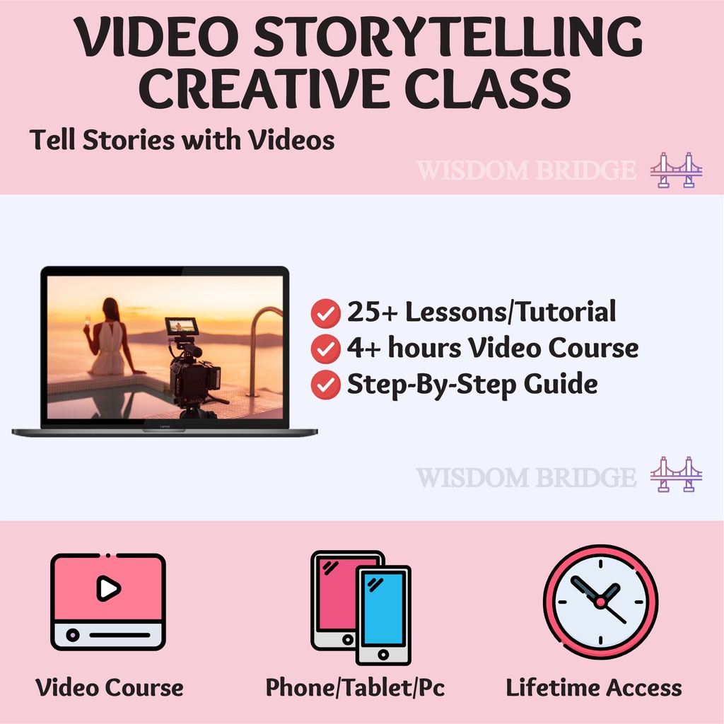 [Video Course] Learn Video Storytelling | Photography Course ...