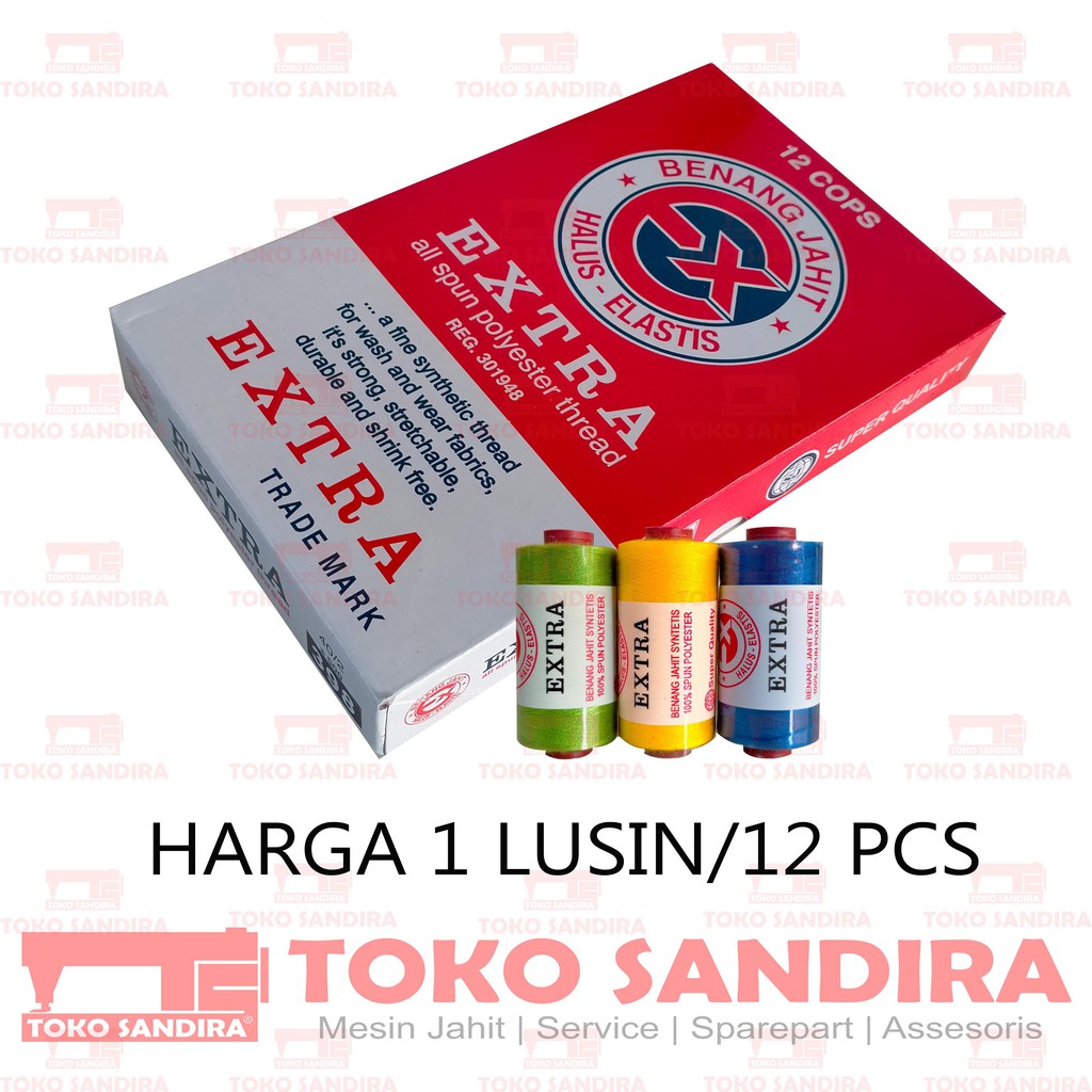 Extra brand sewing thread/extra thread 40/2 500 yards/sewing thread ...