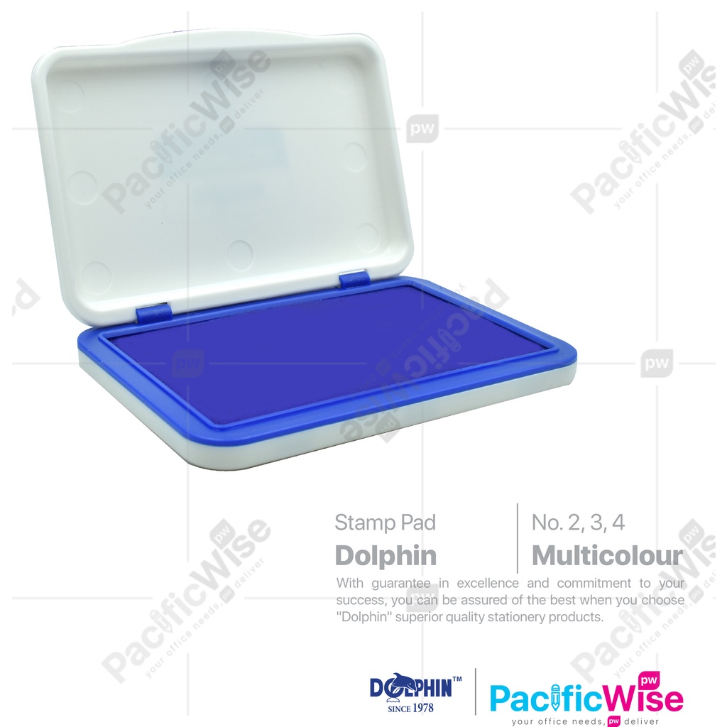 Stamp Pad/Dolphin/Pad Setem (Various Sizes)-1Pc | Shopee Malaysia