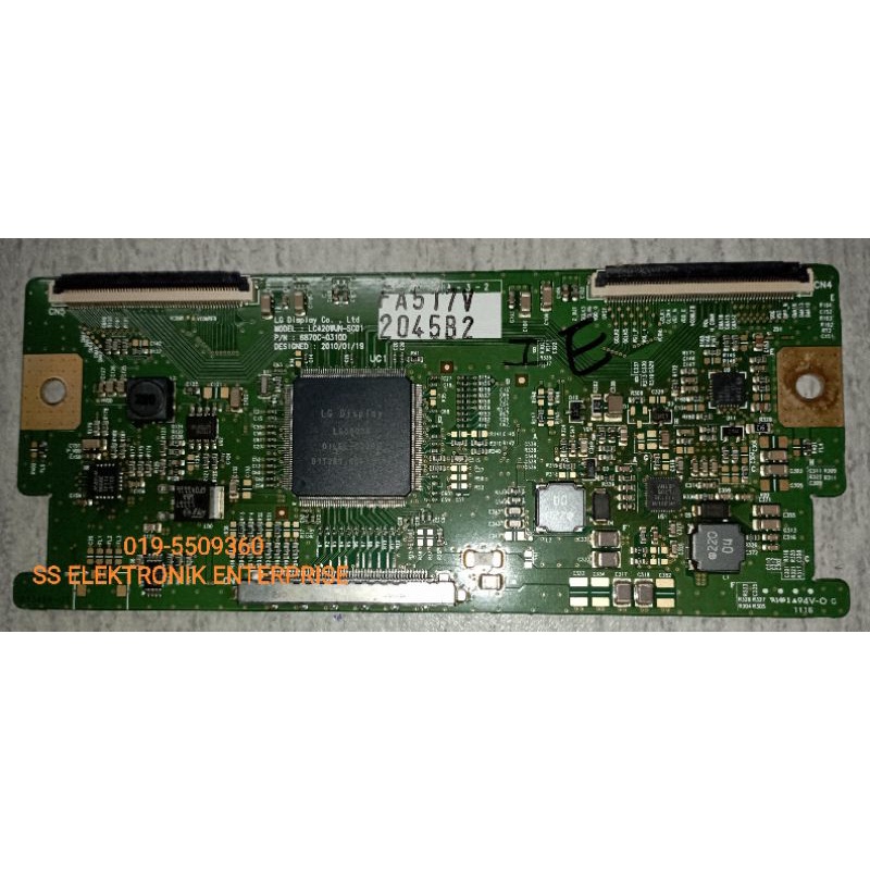 PANASONIC TH-L42U30K / 6870C-0310D / TCON BOARD | Shopee Malaysia