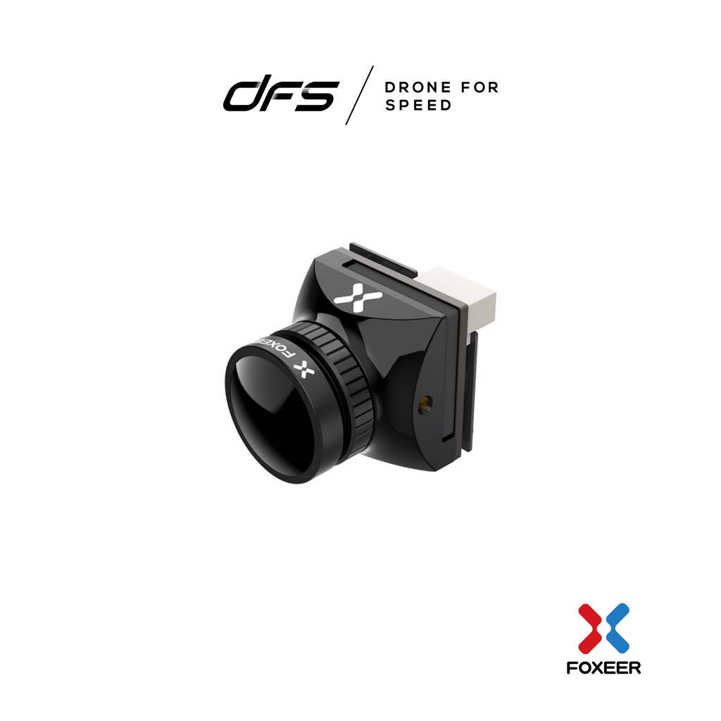Foxeer T-Rex Micro 1500TVL 6ms Latency Super WDR FPV Camera - Black ...