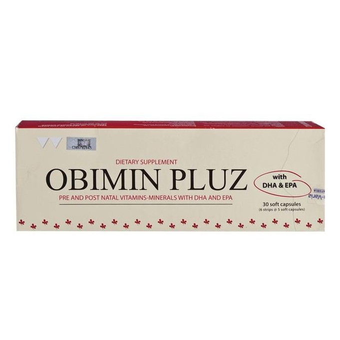 Obimin Pluz 30 soft capsules (Suitable for Pregnant & Breastfeeding ...