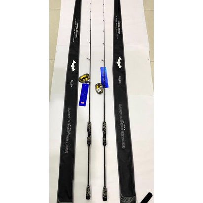 BULLZEN BATMAN DARK KNIGHT RETURN SPINNING / OVERHEAD JIGGING ROD ...