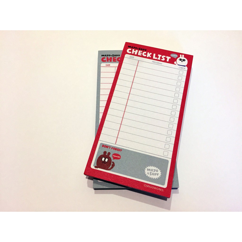 Planner pad - Checklist | Shopee Malaysia