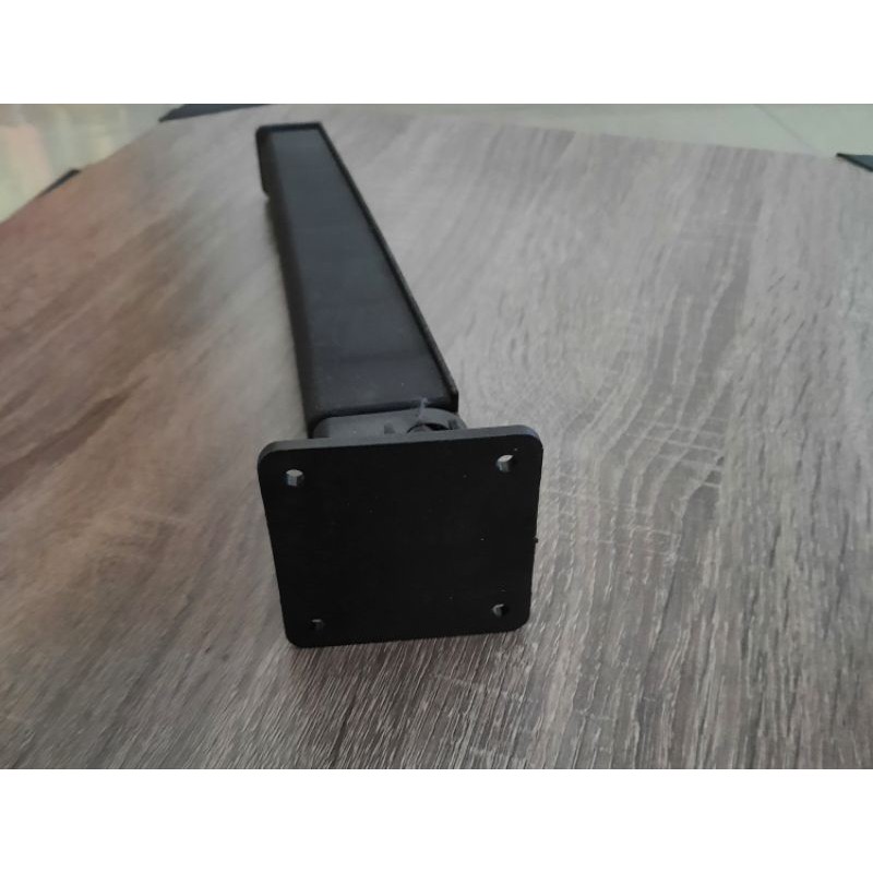 Foldable leg (1pc) for small study table, FOC screws PVC Plastic leg ...