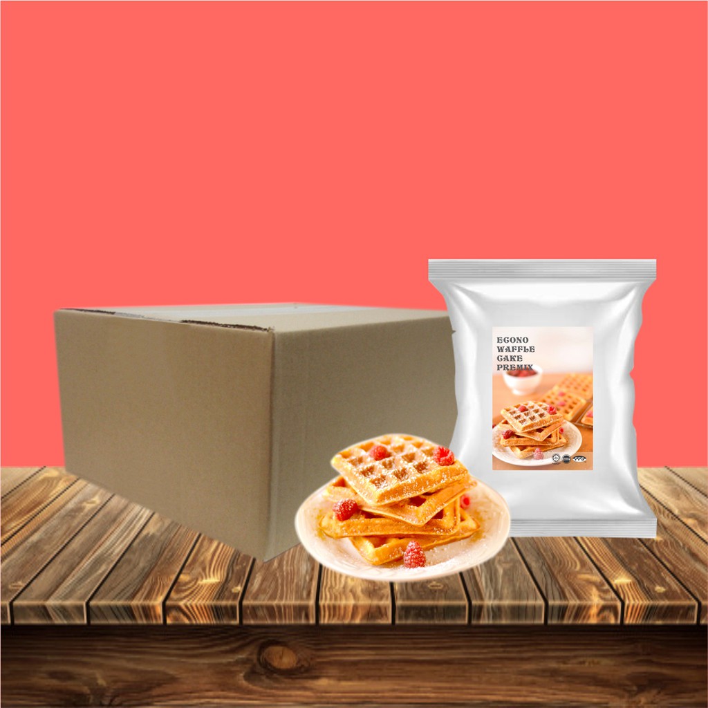 CTN (12 PKT) FFS Econo Waffle Cake Mix / Tepung Kek Waffle Econo ...