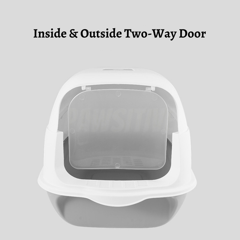 PAWSITIVE Cat Litter Box/Cat Toilet/Tempat Berak Kucing/Tandas Kucing ...