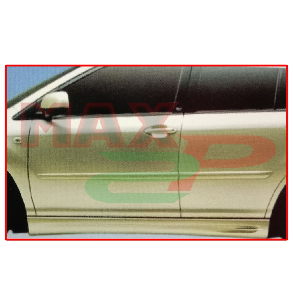 Toyota Harrier 2004 & Above (Wald) Style Side Skirt Door Lower Lip ...