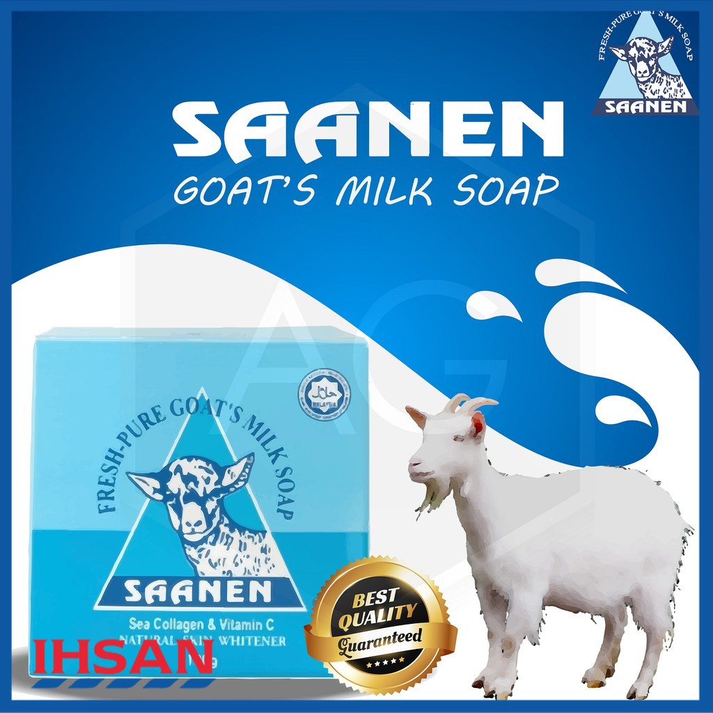Saanen Sabun Susu Kambing Asli 100gm | Shopee Malaysia