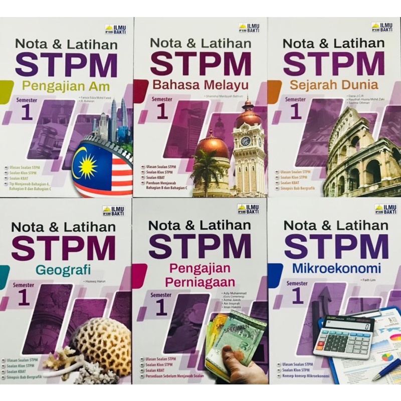 NOTA & LATIHAN STPM SEMESTER 1 | Shopee Malaysia