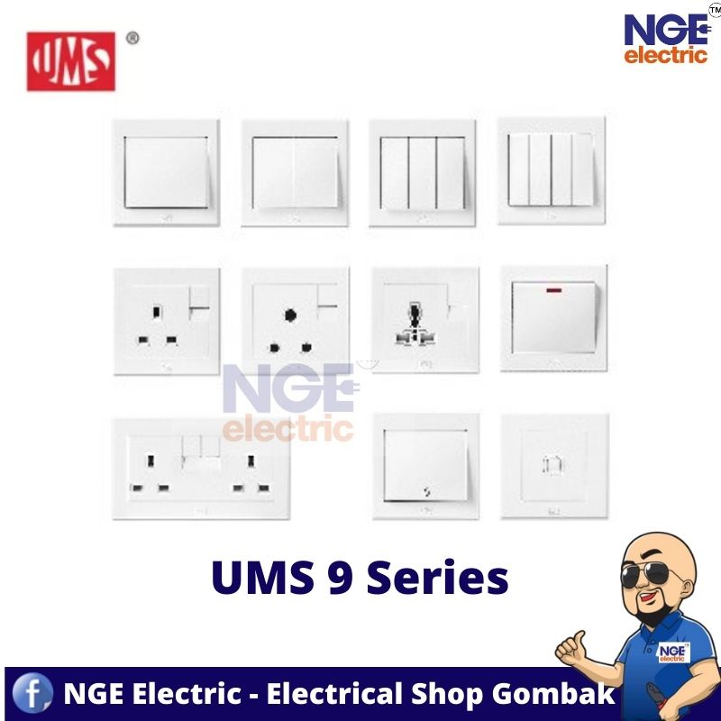 UMS 9 Series Switch & Socket Outlet / Switches UMS SUIS (NEW) SUIS ...