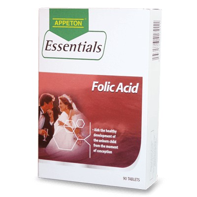 Appeton Folic Acid Tablets | Pregnancy Care 400mcg | Asid Folik (90s ...