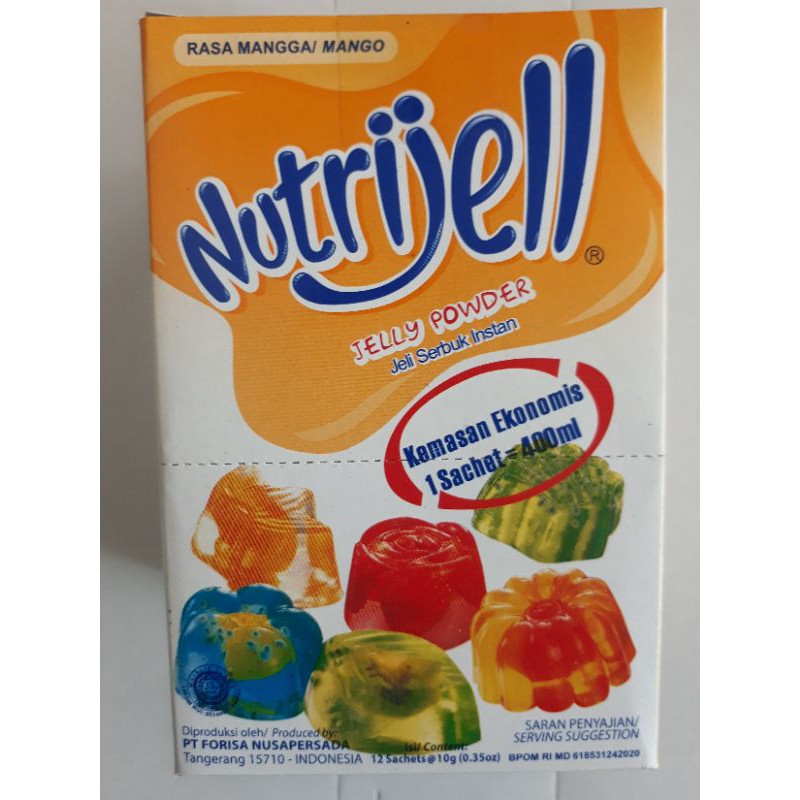 Nutrijell Mango Flavor contains 12 original pcs | Shopee Malaysia