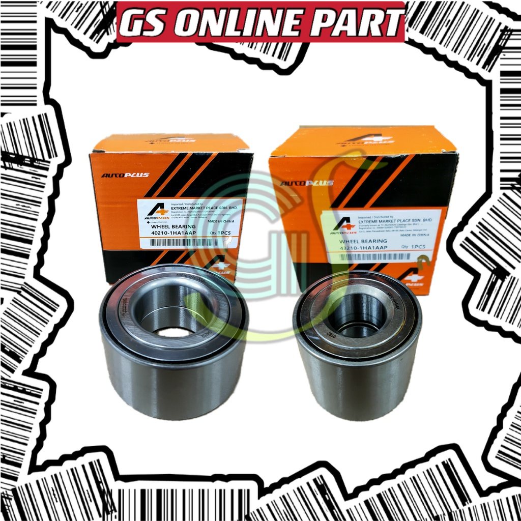 NISSAN ALMERA N17L FRONT / REAR WHEEL BEARING TANCHONG AUTOPLUS 40210 ...