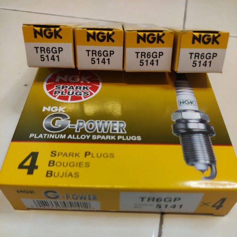 NGK G-Power Spark Plug TR6GP for Proton Campro Saga BLM FL FLX Waja ...