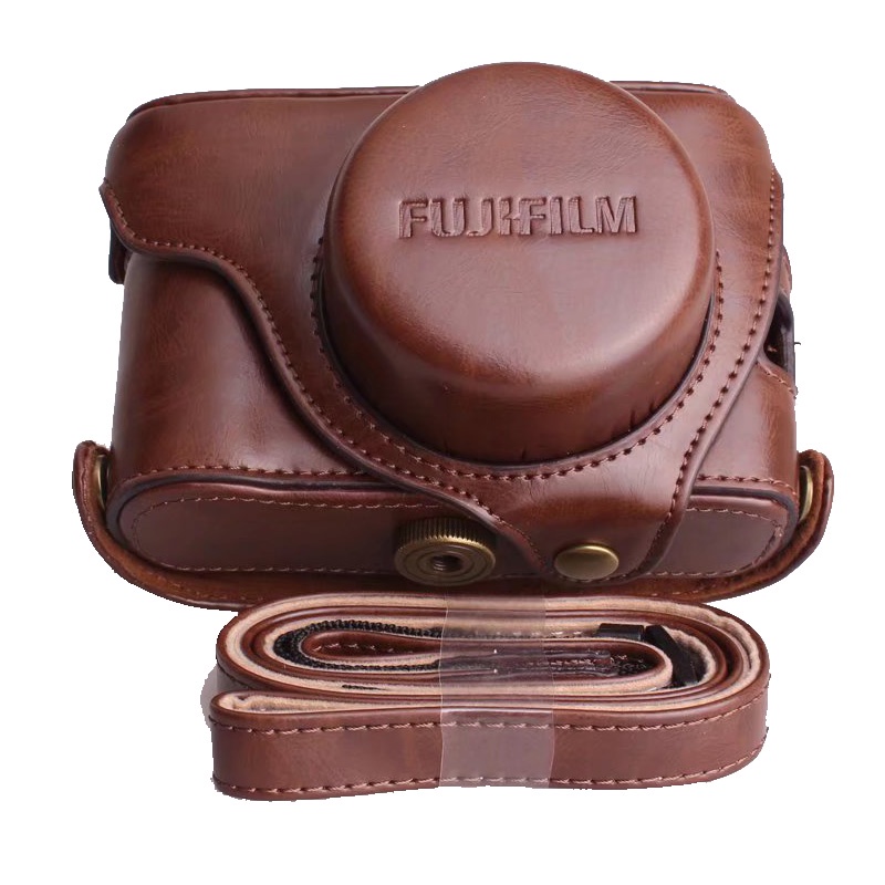 Fujifilm X100V X100S X100F PU Leather Camera Case Bag Cover For Fujifilm X100V X100S X100F With ...