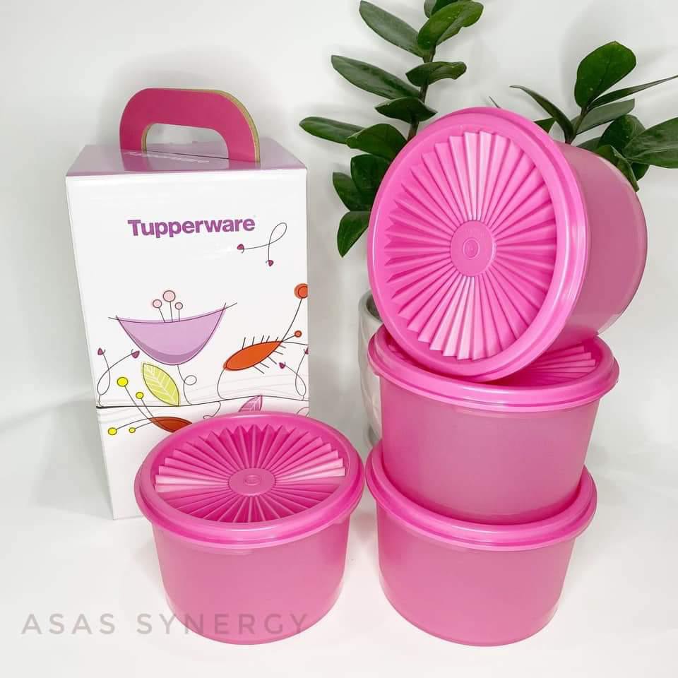 Mini Deco Canister Tupperware (bekas) | Shopee Malaysia