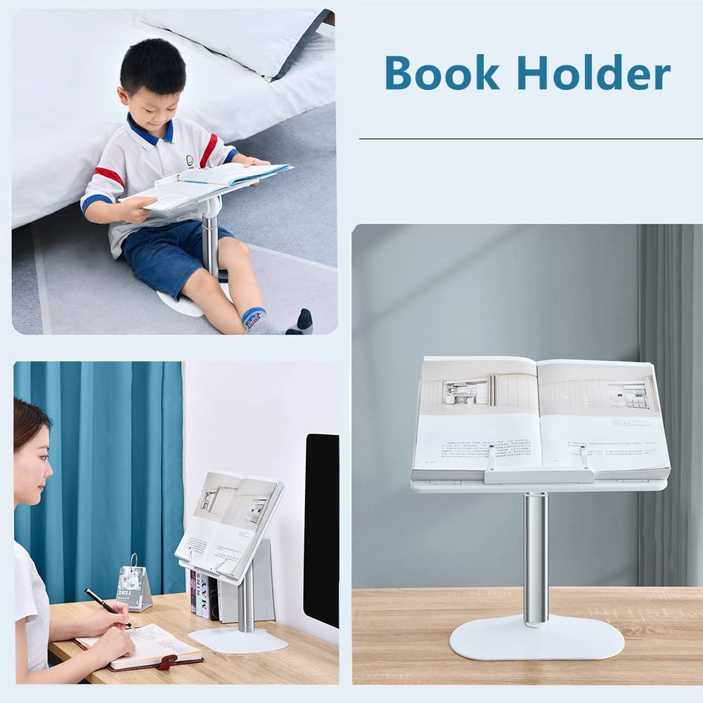 OATSBASF Lifting Book Reading Holder Kids Study Lap Desk Table Floor ...