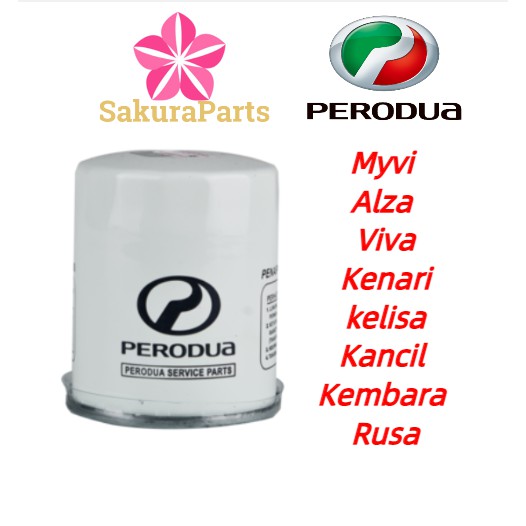 Perodua Oil Filter for Myvi / Alza / Viva / Kenari / Kelisa (Original ...