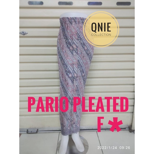 KAIN PARIO BATIK PLEATED DESIGN F ( SIAP JAHIT ) | Shopee Malaysia