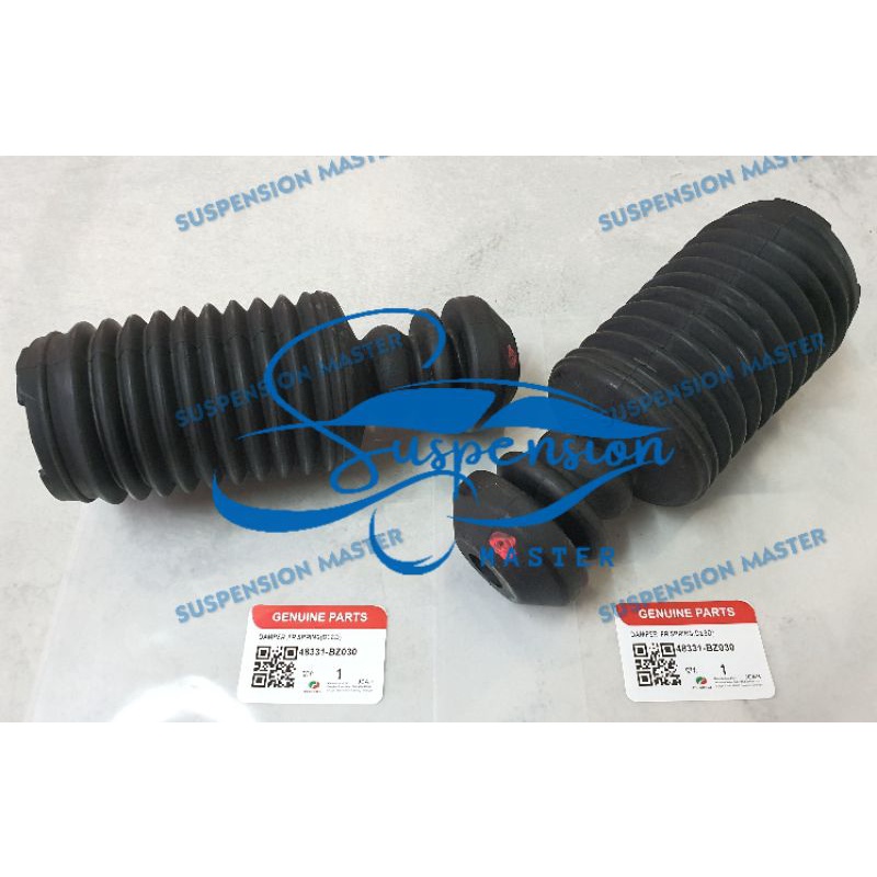 2 IN 1 SET -FRONT ABSORBER COVER / DUST COVER - PERODUA MYVI 2003-2021 ...