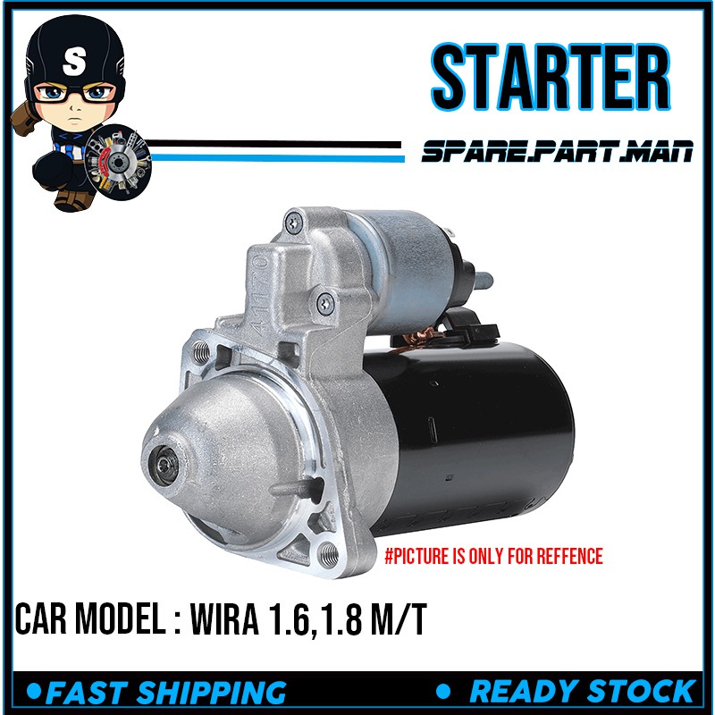 WIRA 1.6,1.8 M/T- OEM Starter Motor SPM | Shopee Malaysia