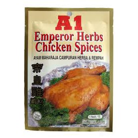 A1 Emperor Herbs Chicken Spices帝皇鸡药材 20g*1pkt | Shopee Malaysia
