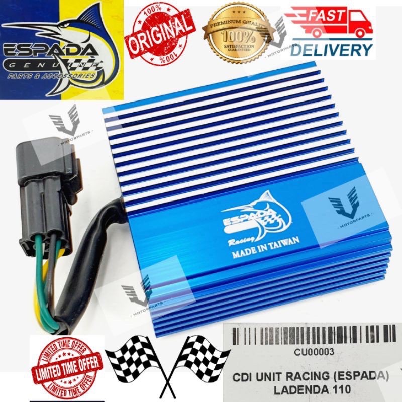 Yamaha SRL110 Espada Racing CDI Unit Adjustable No Cut Off CDI ...