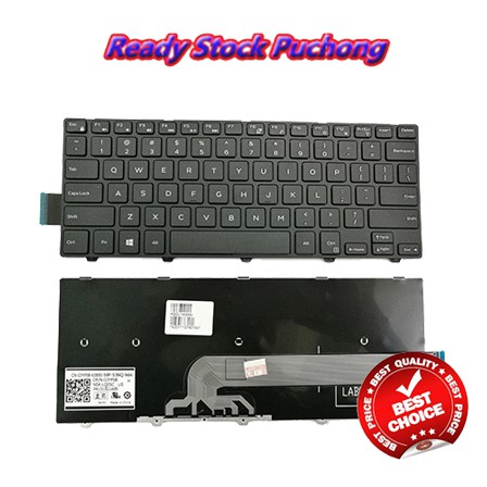Dell P64G P65G 14-3000 Laptop Notebook Replacement Keyboard Puchong ...