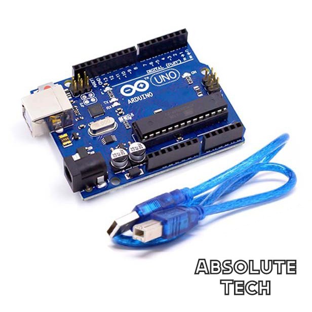 Arduino Uno Rev3 V3 Atmel ATMEGA328P Compatible Board Plug and Play (No ...
