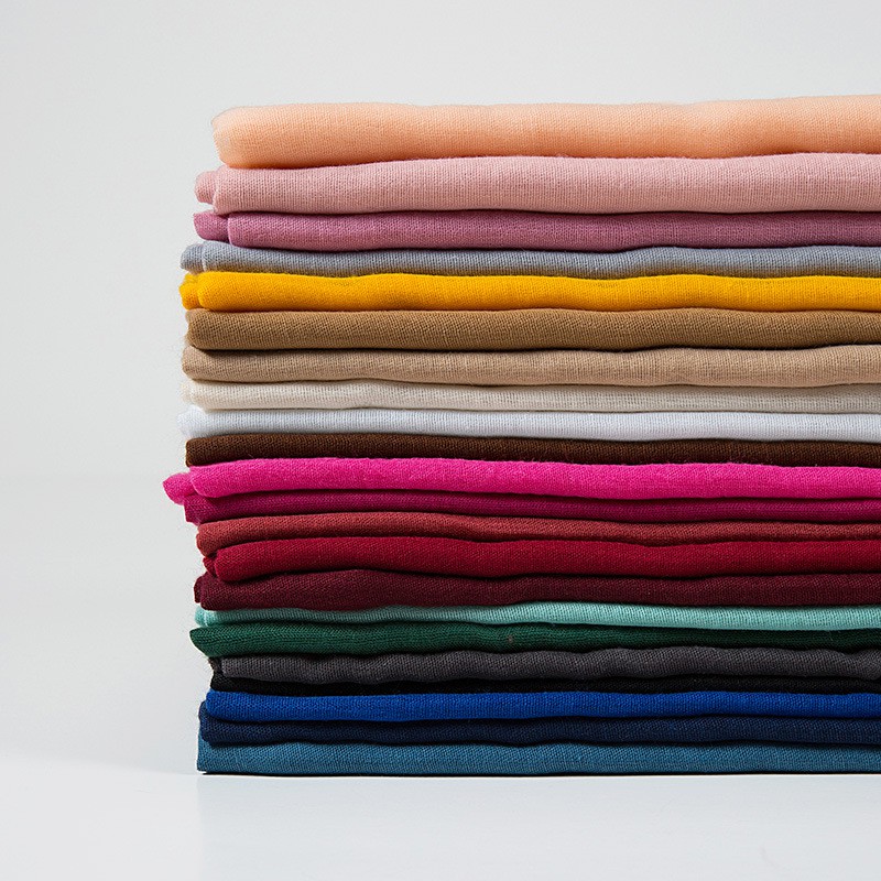 Jifang Women Plain Cotton Polyester Hijab Shawl Scarf Raya Muslim Lady ...